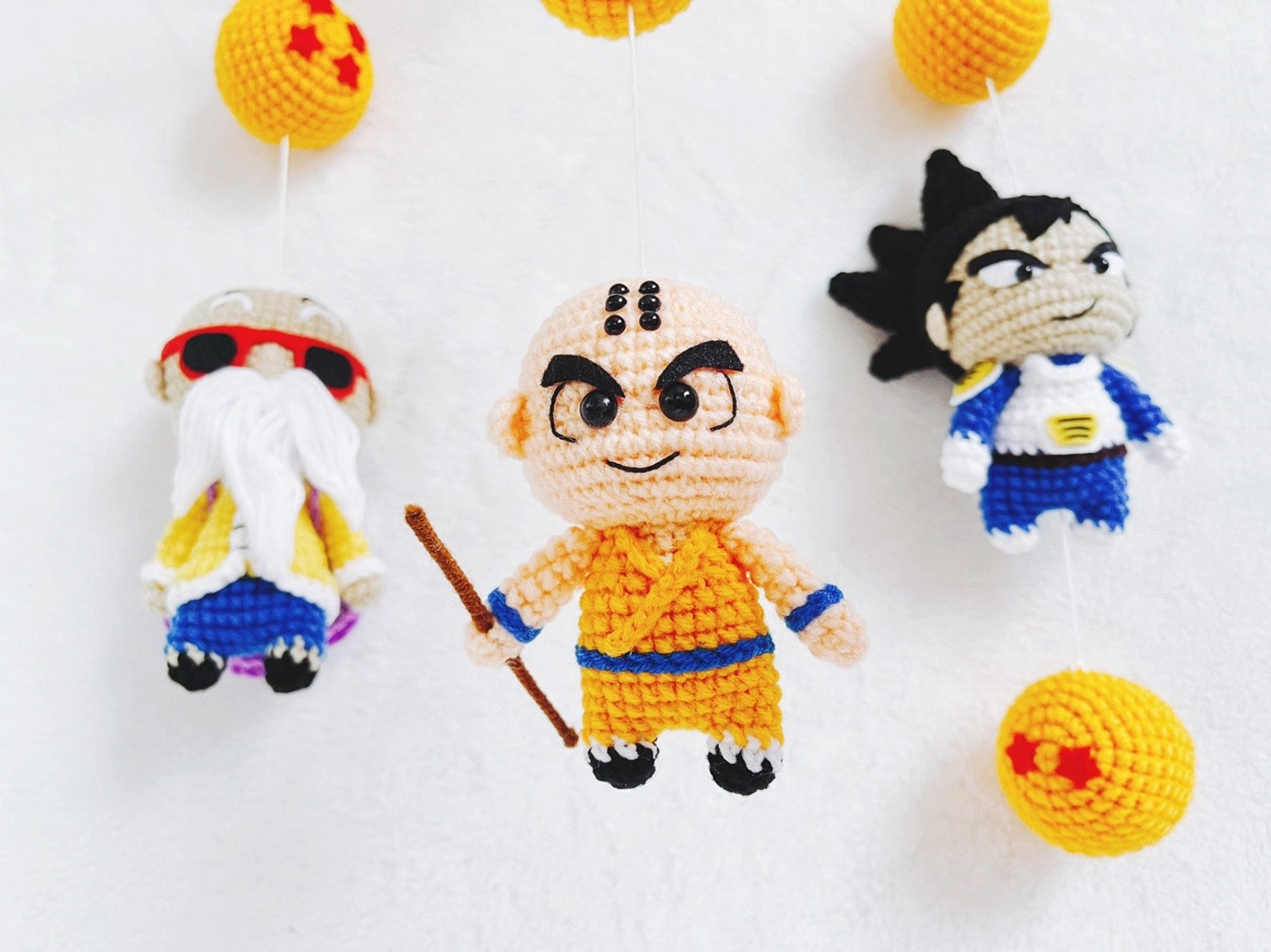 Crochet Dragon Ball Z Baby Mobile: Anime Nursery Decor - Etsy