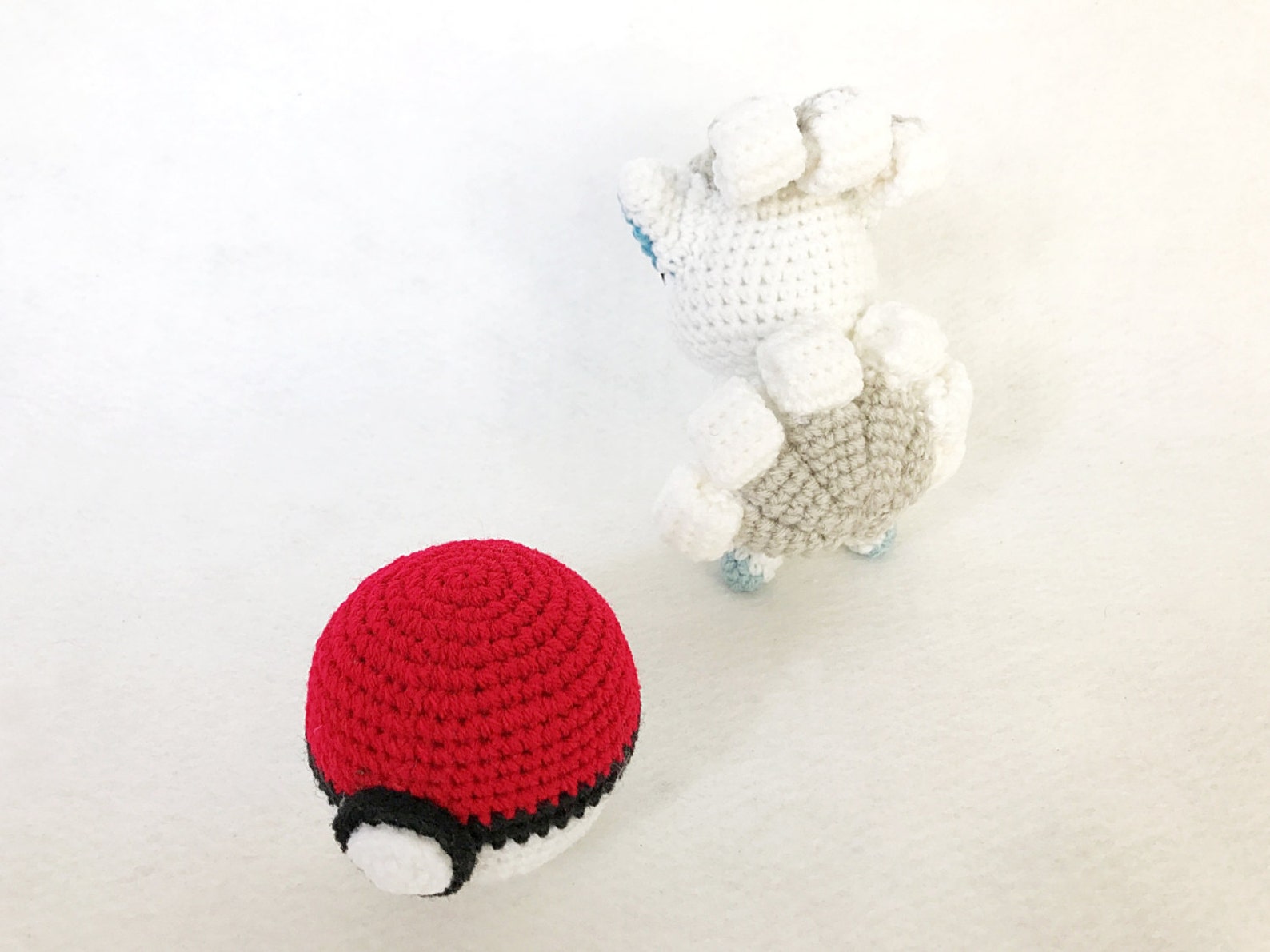 Aurora Vulpix Pokemon Amigurumi Nursery Decor Pokemon - Etsy