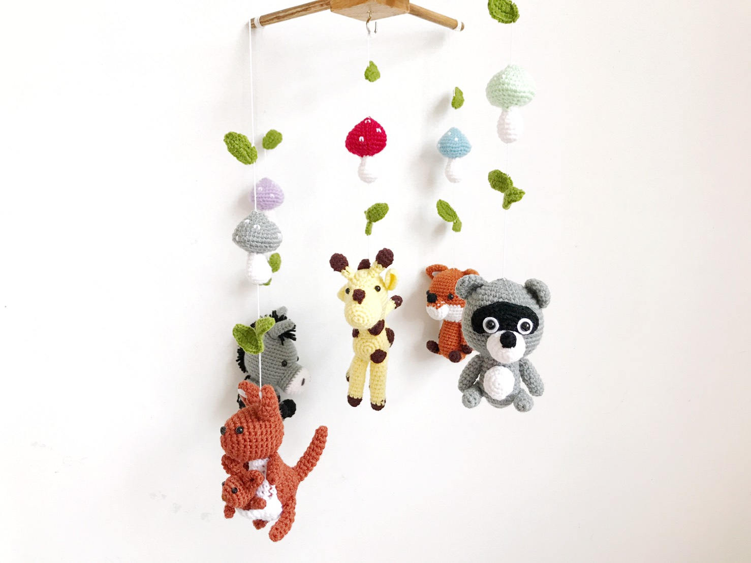 Woodland Mobile Forest Animal Mobile Baby Mobile Forest - Etsy