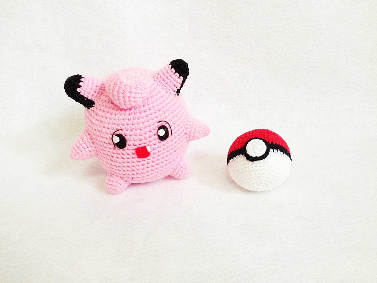 Clefairy Pokemon Crochet, Nursery Decor, Pokemon Amigurumi, Crochet ...