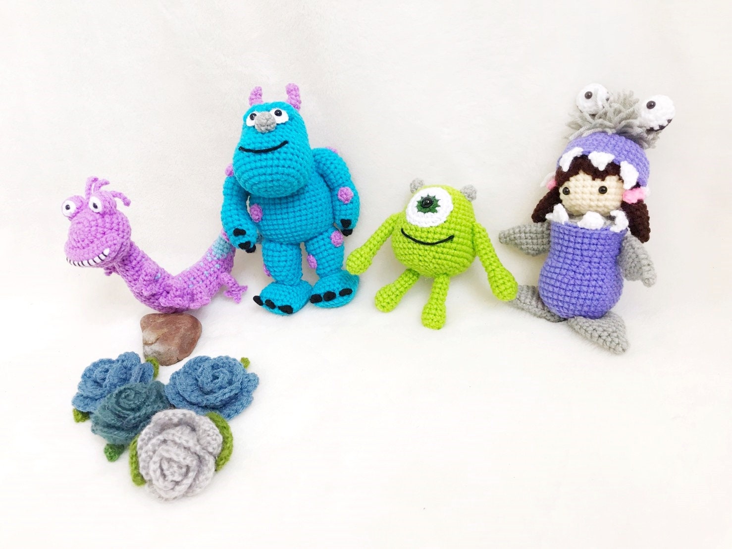 Crochet Monster Amigurumi Nursery Decor Monster Sully | Etsy