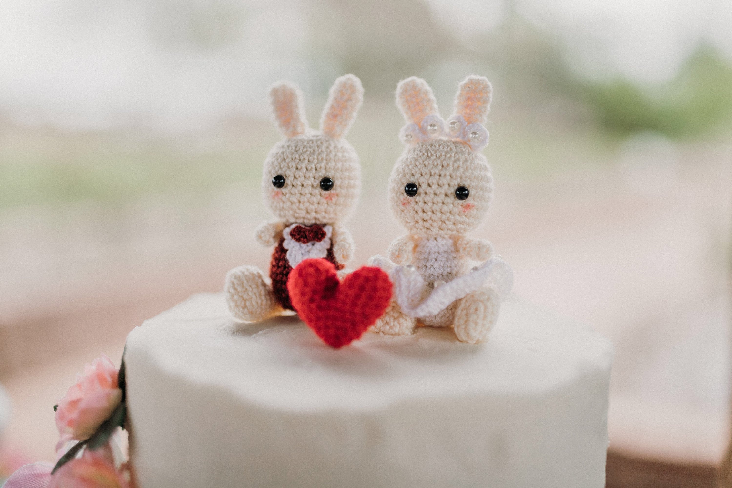 Cake Toppers Bunny Wedding Cake Topper Rabbit Cake Topper | Etsy