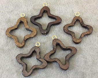 Quatrefoil charm | Etsy