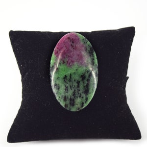 Ruby Zoisite Cabochon Round Flat Back Cabochon 30mm X 50mm 5mm Dome ...