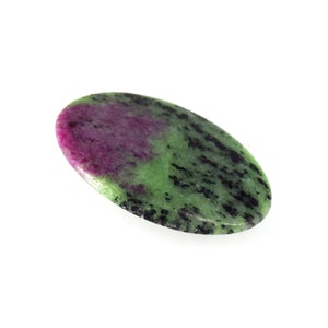 Ruby Zoisite Cabochon Round Flat Back Cabochon 30mm X 50mm 5mm Dome ...