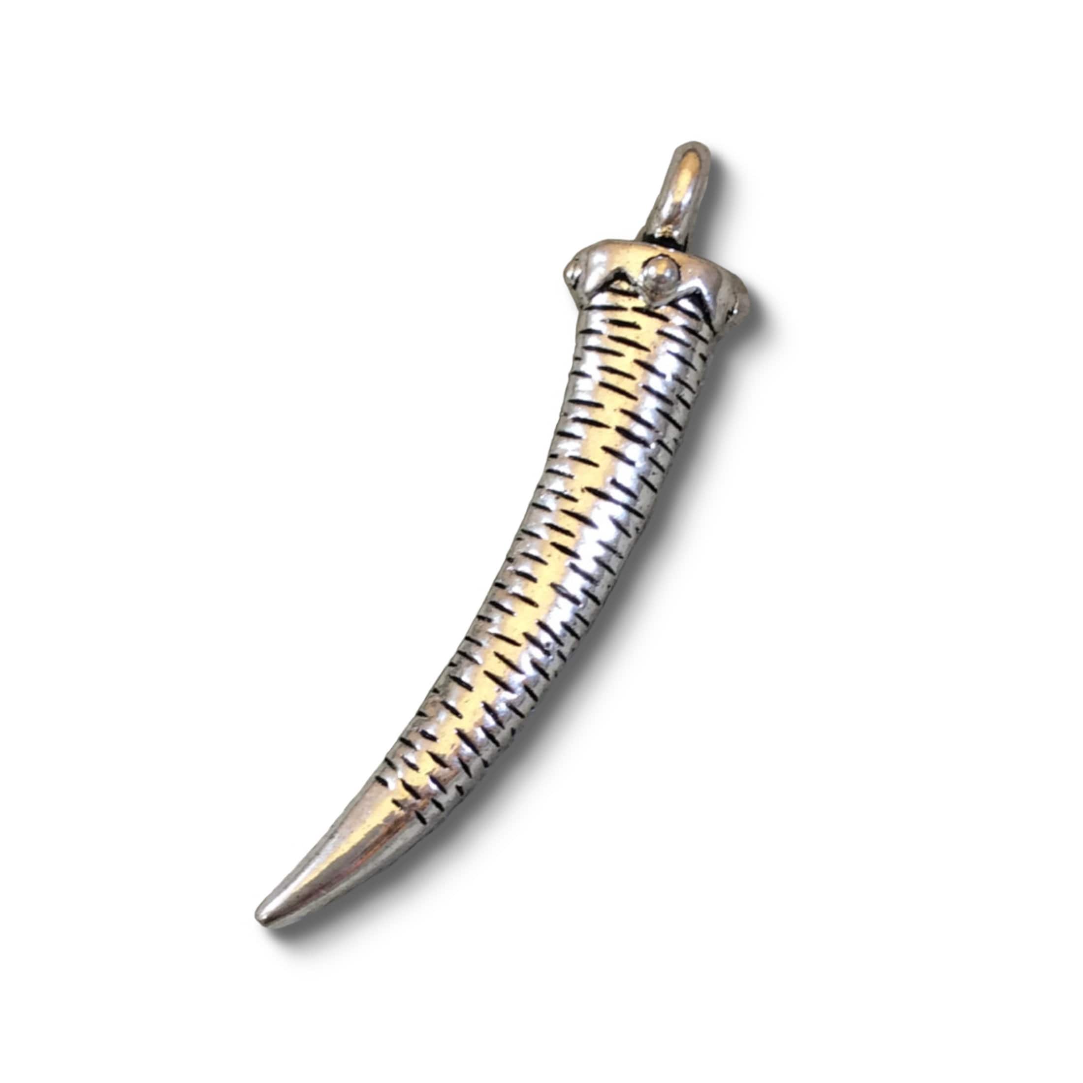 2.5 Tibetan Silver-plated Copper Tusk/horn Shaped - Etsy