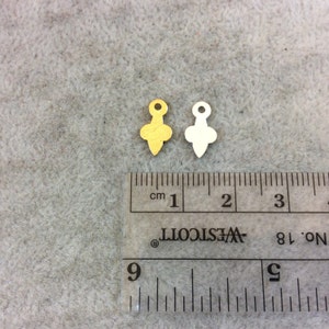 Extra Small Spade Shaped Charms/drops Components - Measuring 6mm X 12mm ...