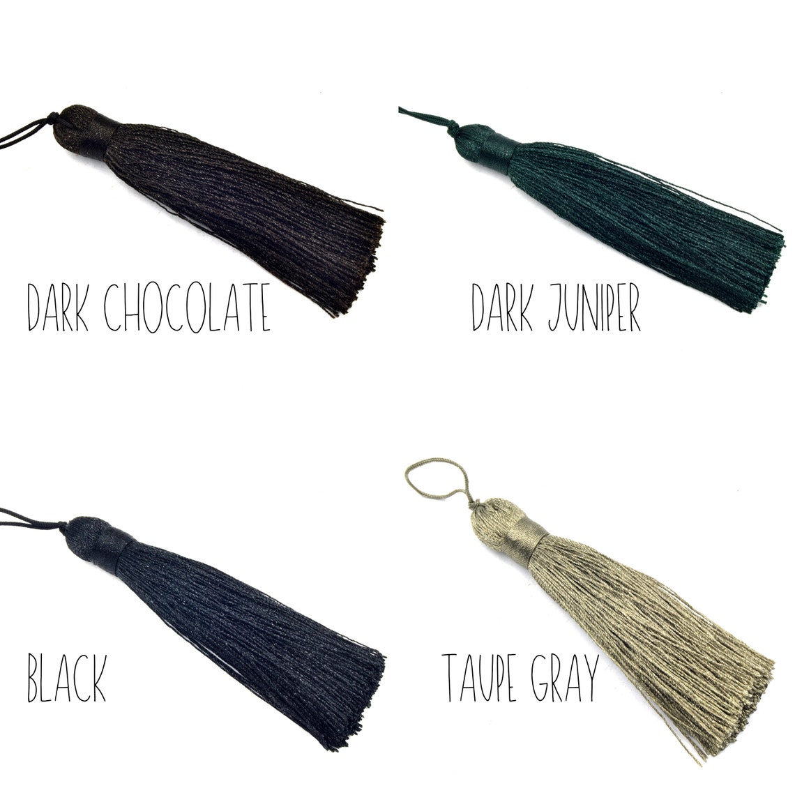 Tassels | 3 Inch Wrap Cap Tassel for Jewelry Making | Mala Tassel ...