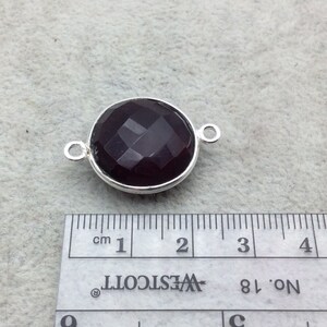 Sterling Silver Faceted Deepest Red (lab Created) Quartz Round Shaped ...
