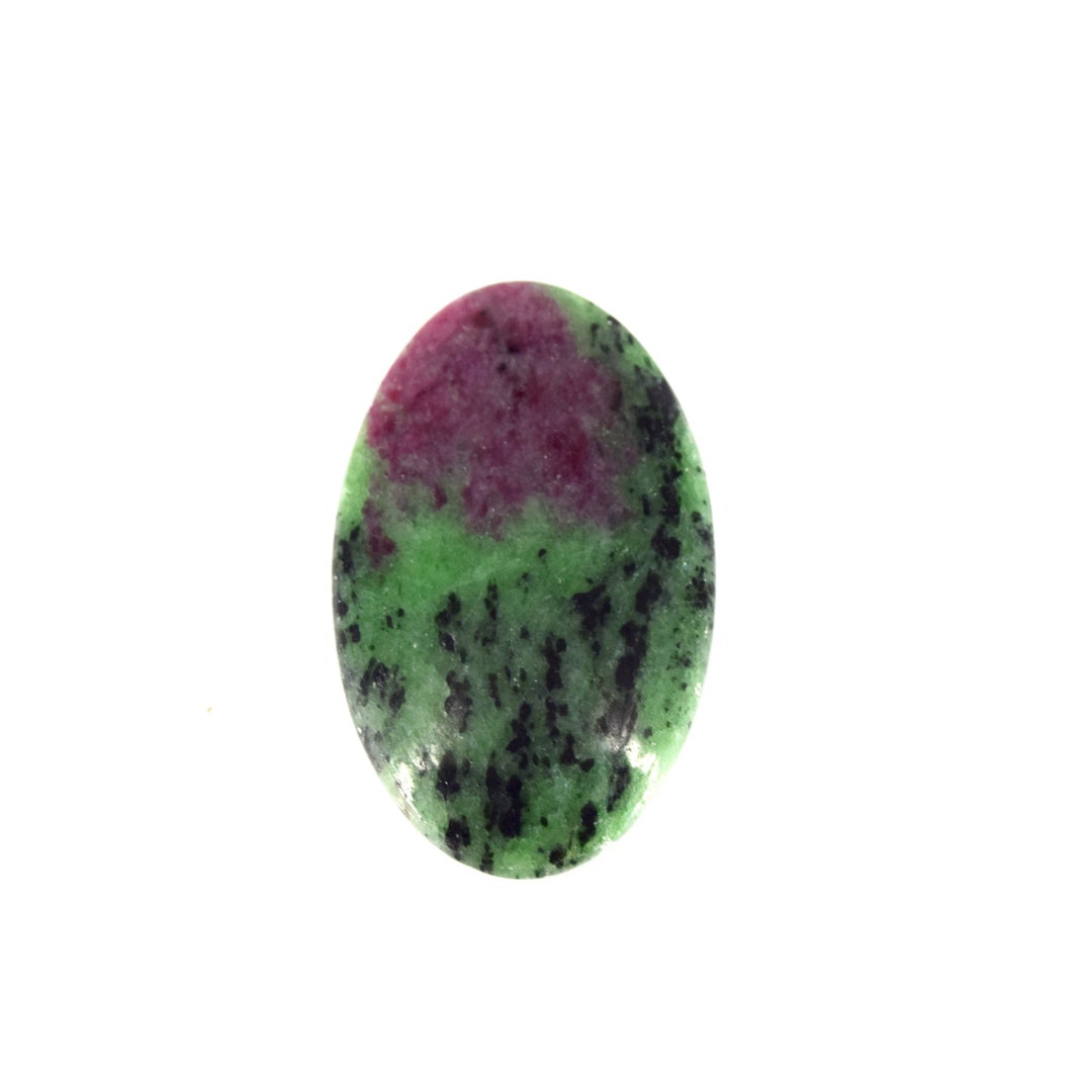 Ruby Zoisite Cabochon Round Flat Back Cabochon 30mm X 50mm 5mm Dome ...