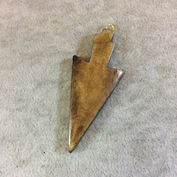 Medium Sized Smooth Arrowhead/arrow Shaped Natural Brown Bone | Etsy