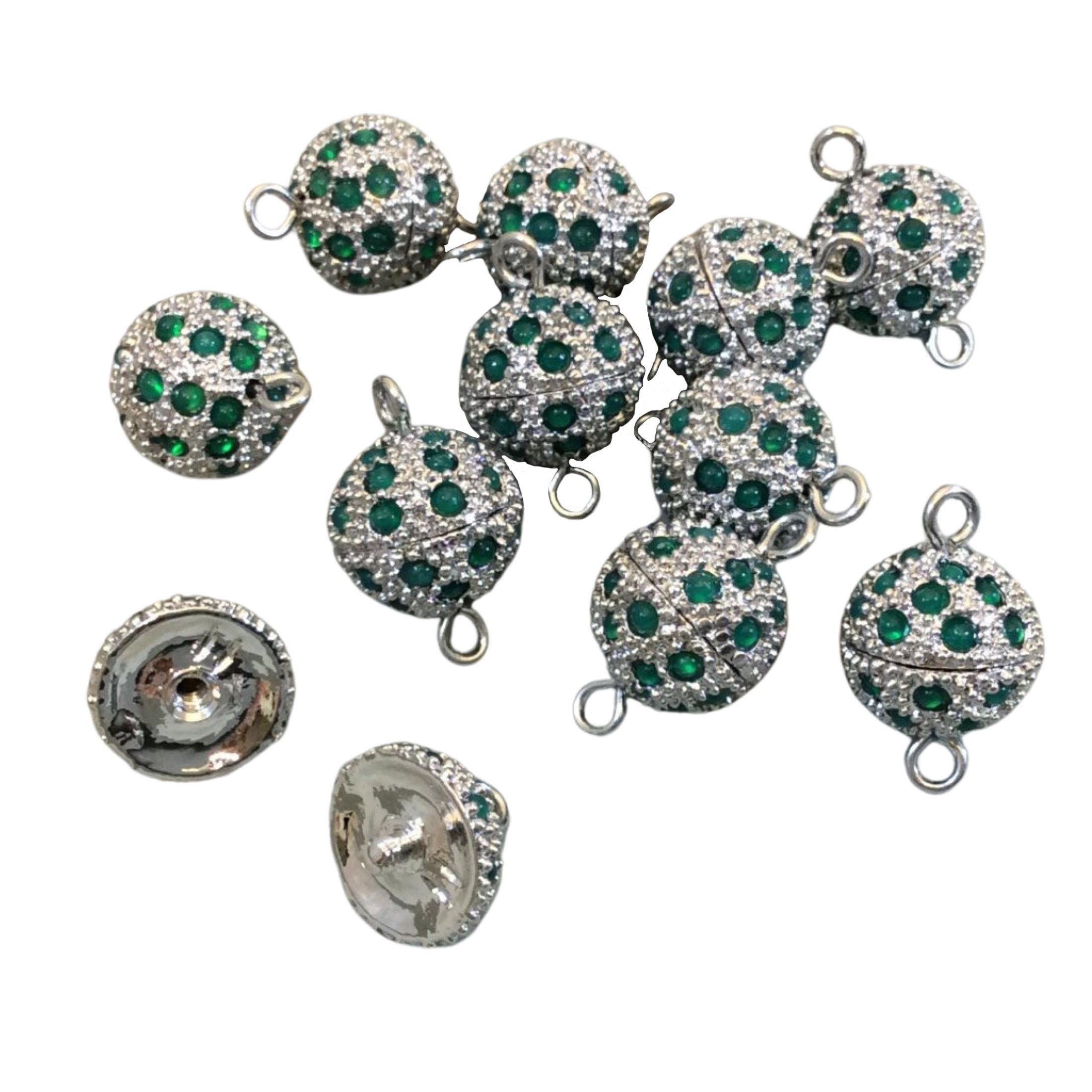 Magnetic Silver Round Ball