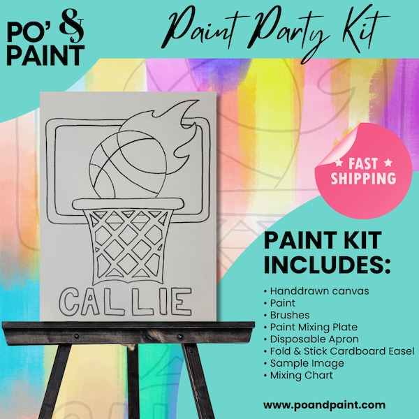 Paint and Sip Svg - Etsy