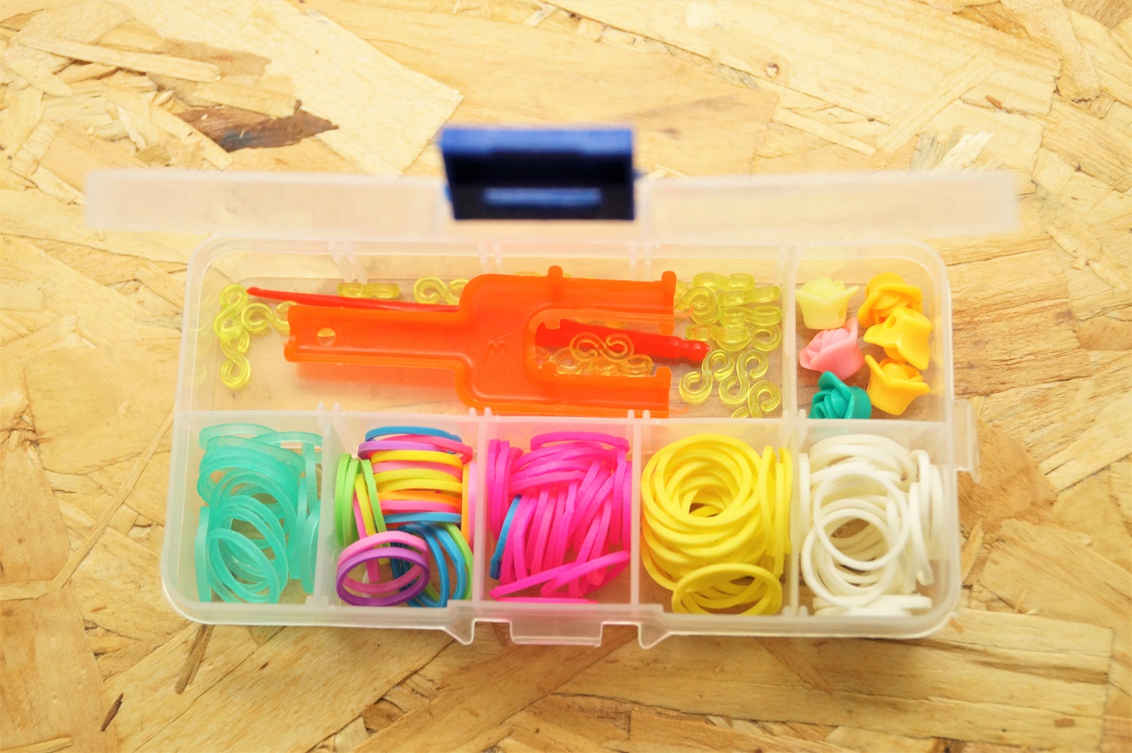 Box Creation Kit Bracelets With Elastic Ribbons Loom Bands - Etsy