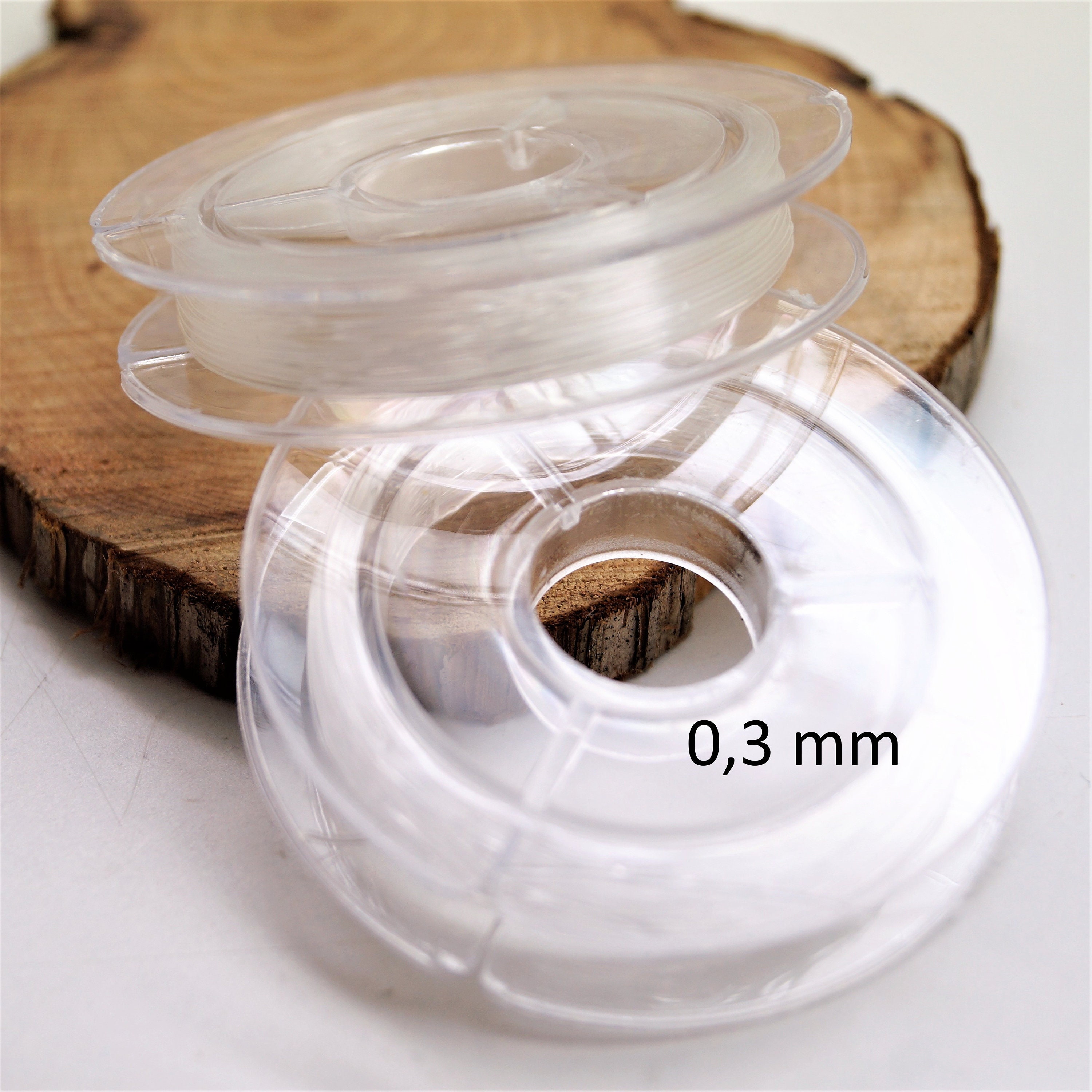 String Transparent 0,3 / 0,4 Mm - Etsy