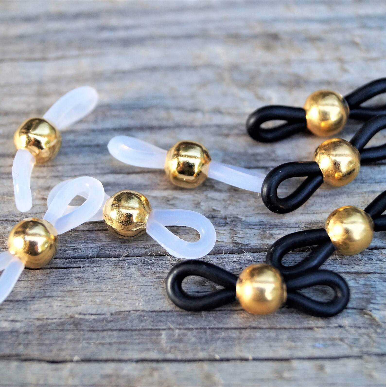 Rubber Connectors for Glasses 205 Mm Set of 10 - Etsy