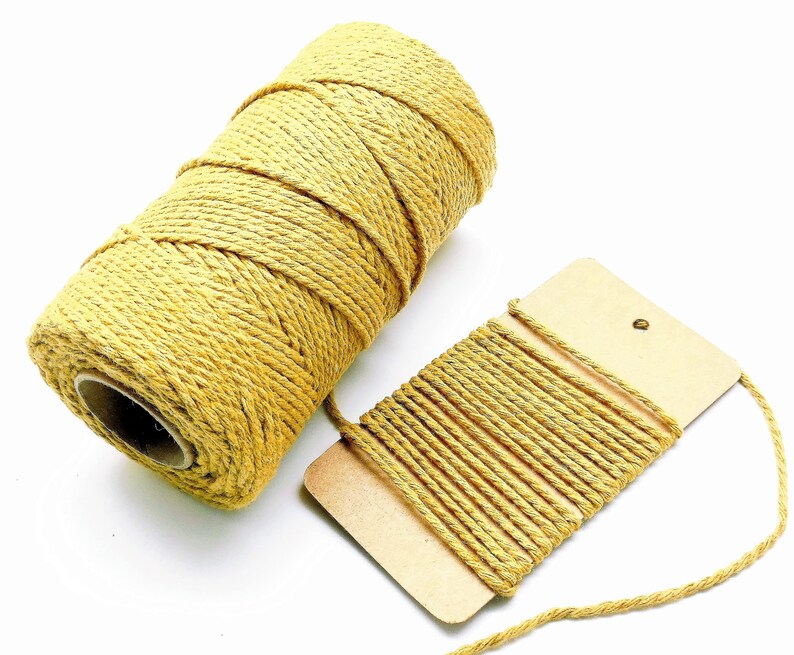Baker's Twine 10-meter String Rope Blond Cotton 2 Mm - Etsy