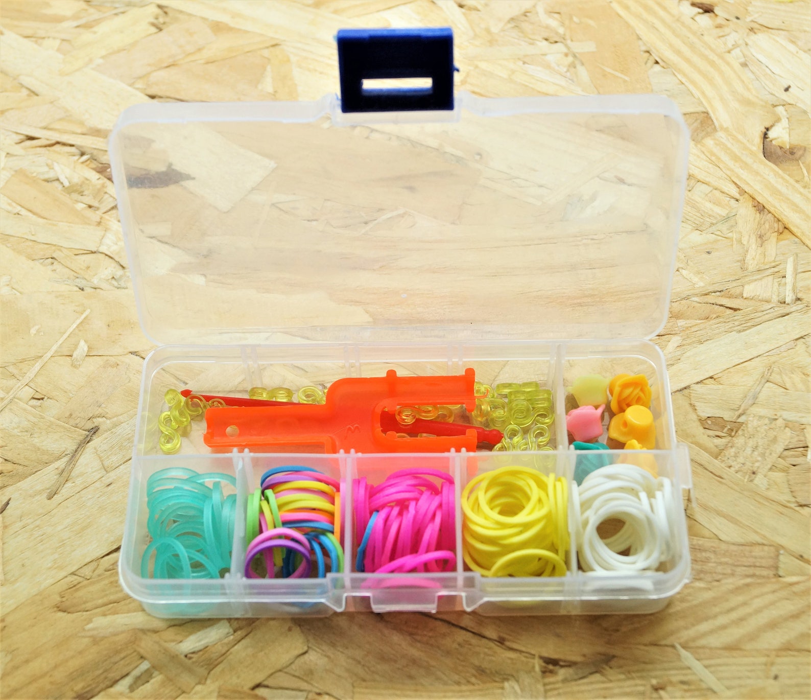 Box Creation Kit Bracelets With Elastic Ribbons Loom Bands - Etsy