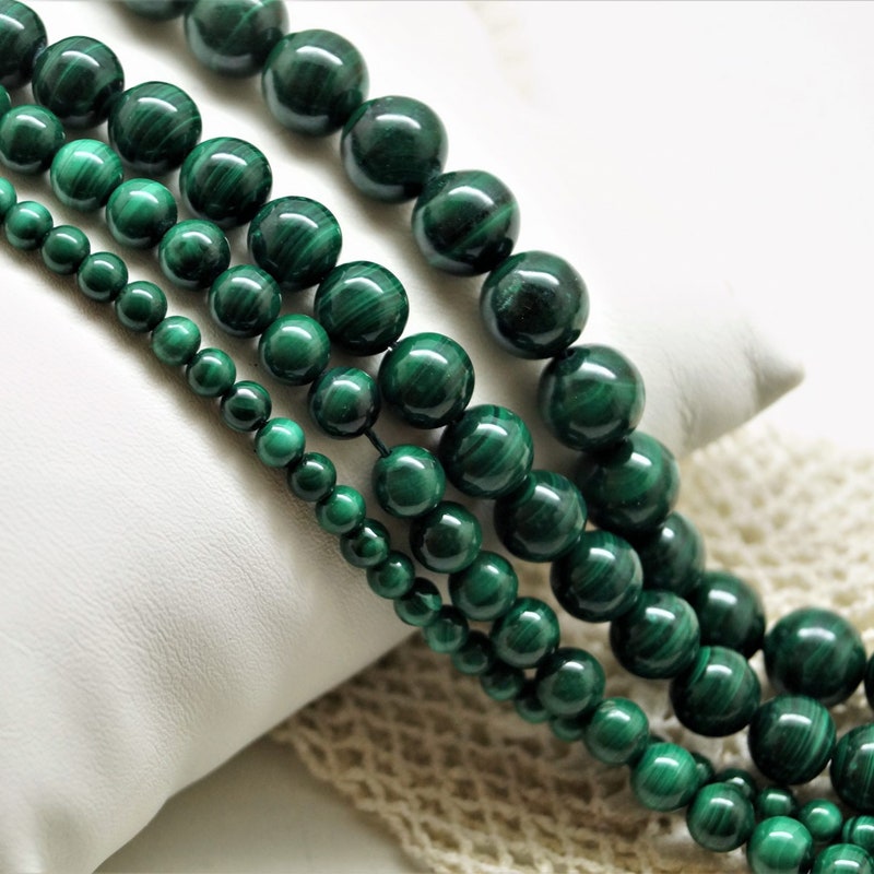 Malachite Beads - Etsy