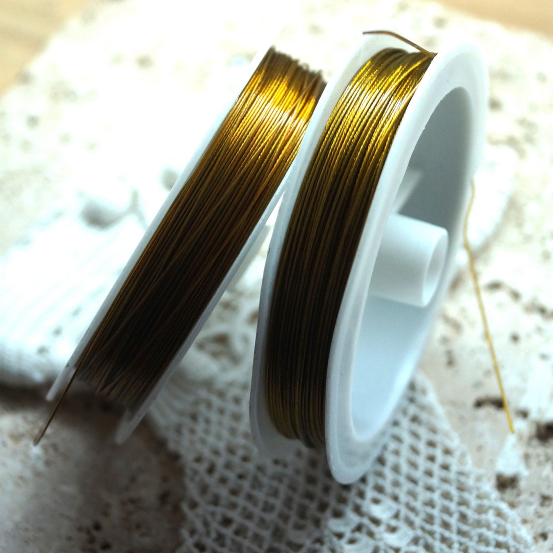 Spool of Coated Stainless Steel Wire 0.38 to 1 Mm - Etsy