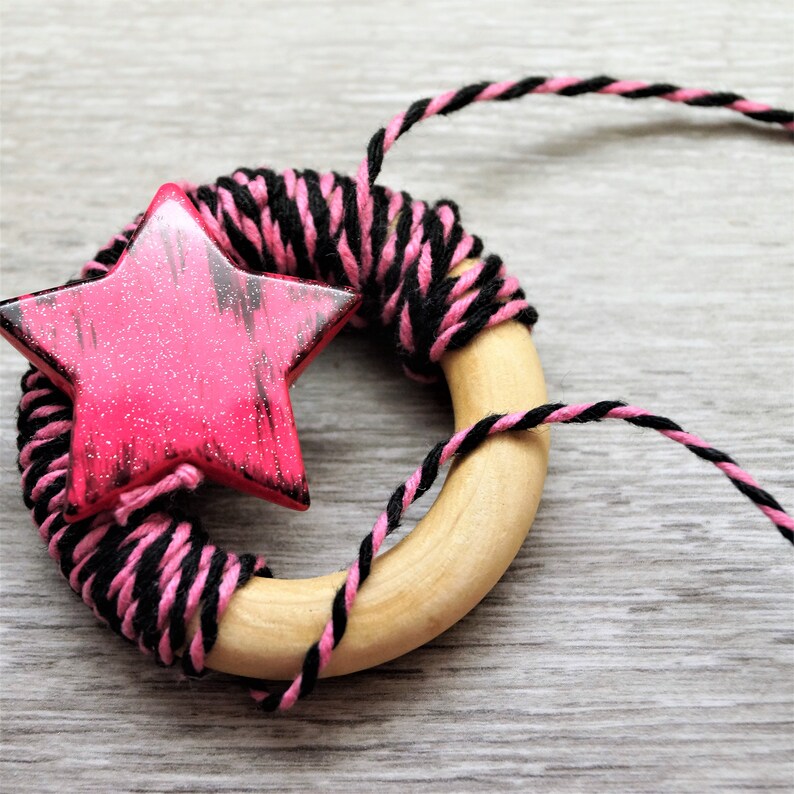 Rings Connectors Natural Wood Set of 10 34 Mm - Etsy