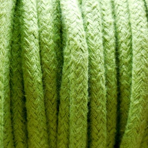 1 Meter of Braided Rope in Sage Green Cotton, 6 Mm - Etsy