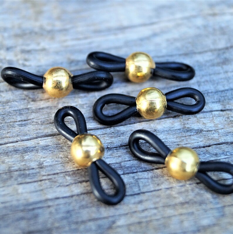 Rubber Connectors for Glasses 205 Mm Set of 10 - Etsy
