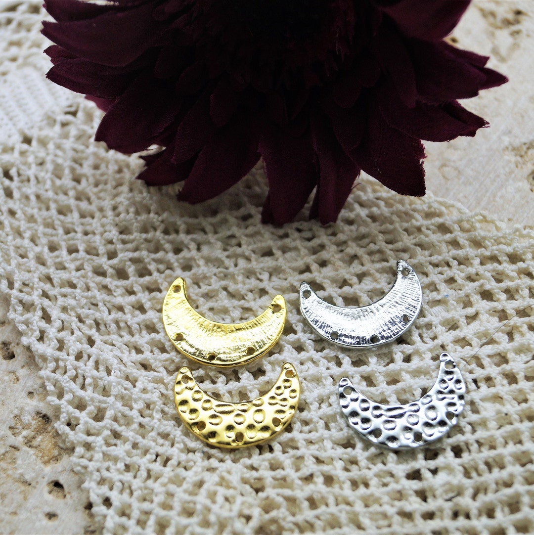 Connettori mezzaluna argento o oro 1913 mm - Etsy Italia