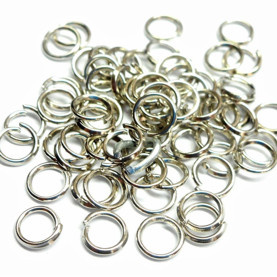 Rings Open Metal 4 Mm - Etsy