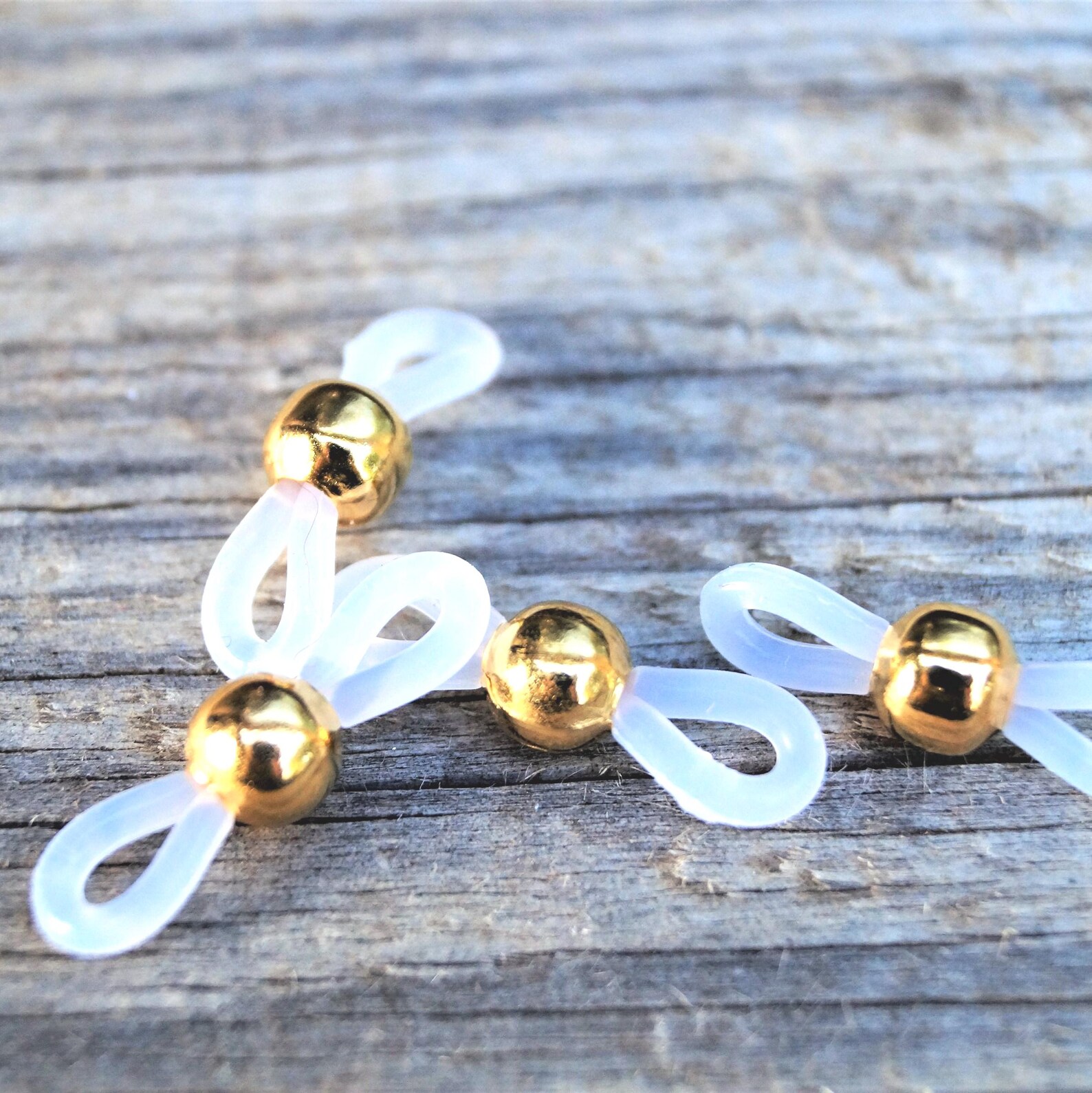 Rubber Connectors for Glasses 20*5 Mm, Set of 10 - Etsy