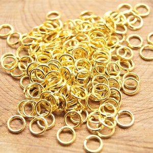 Rings Open Metal 6 Mm - Etsy