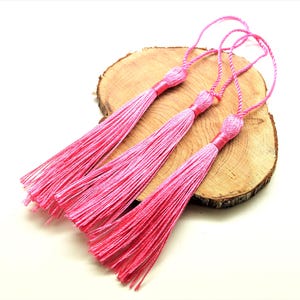 Silk Tassels Fringes 5,1 Inches Set of 10 - Etsy