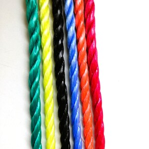 Nylon Rope 3 Strands 6 Mm X 2 Meters - Etsy