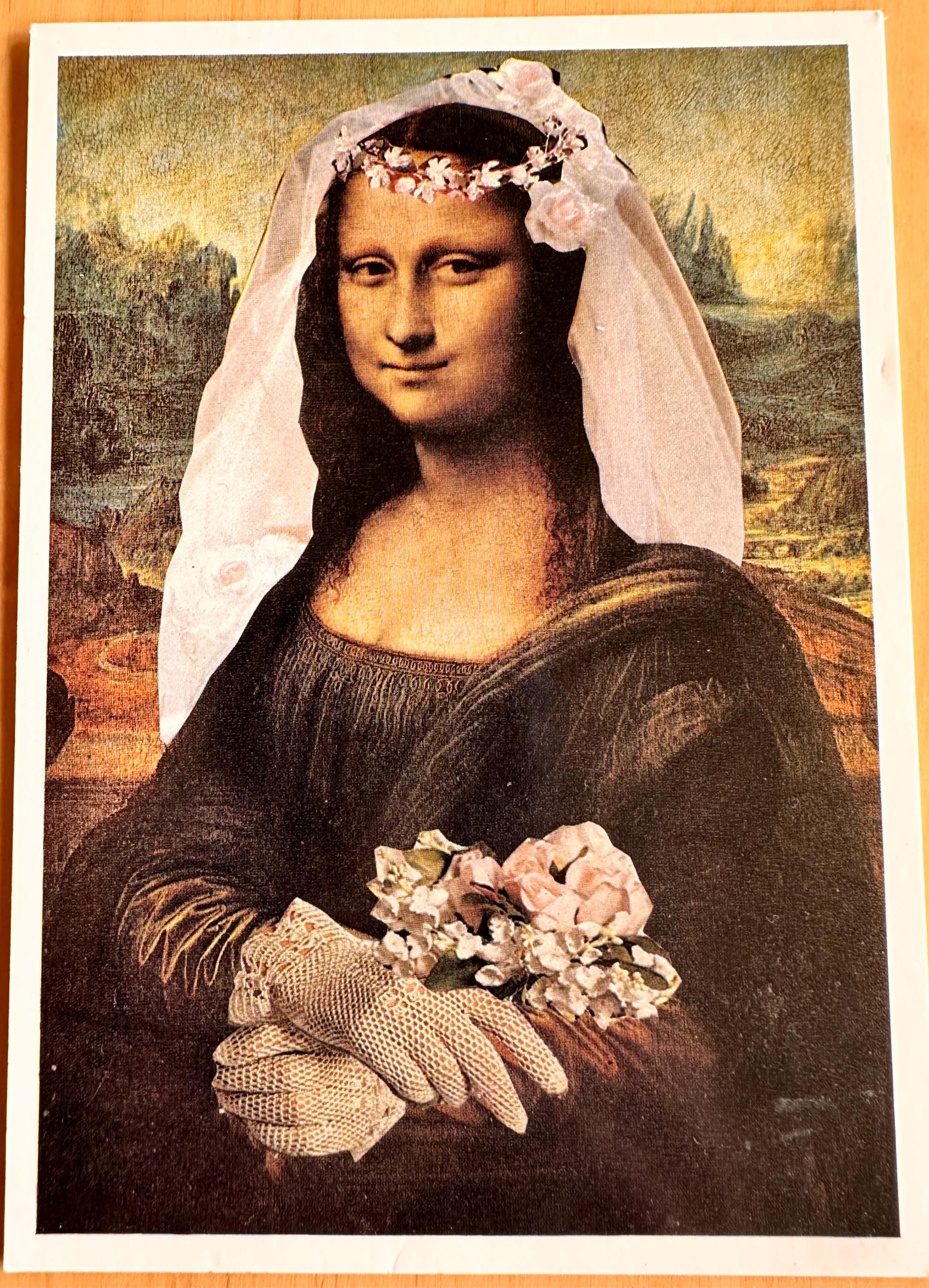 MONA LISA Cards Lot of 3 Unused Postcards La Giaconda Spoofs Funny ...