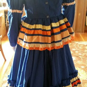 MEXICAN FOLKLÓRICO Jalisco Mariachi Outfit Professional Dance Adelita ...