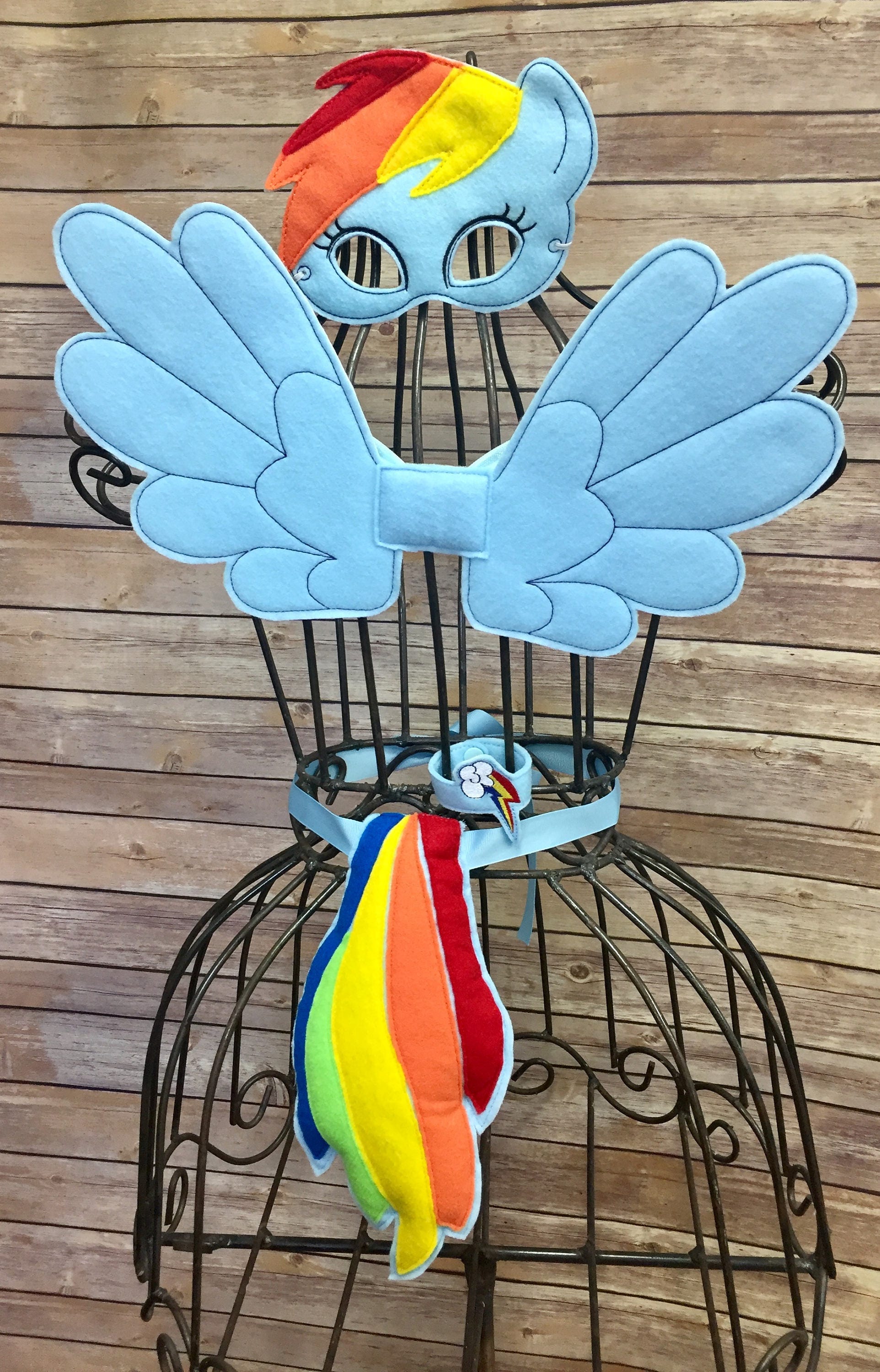 Rainbow Dash Cosplay Wings