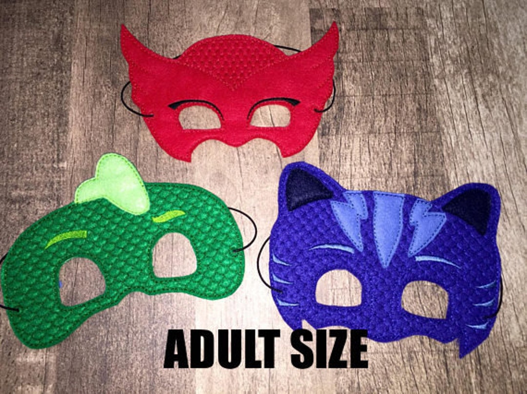 ADULT SIZE Bedtime Heroes Dress up Mask Costume Accessory (choose Owl ...