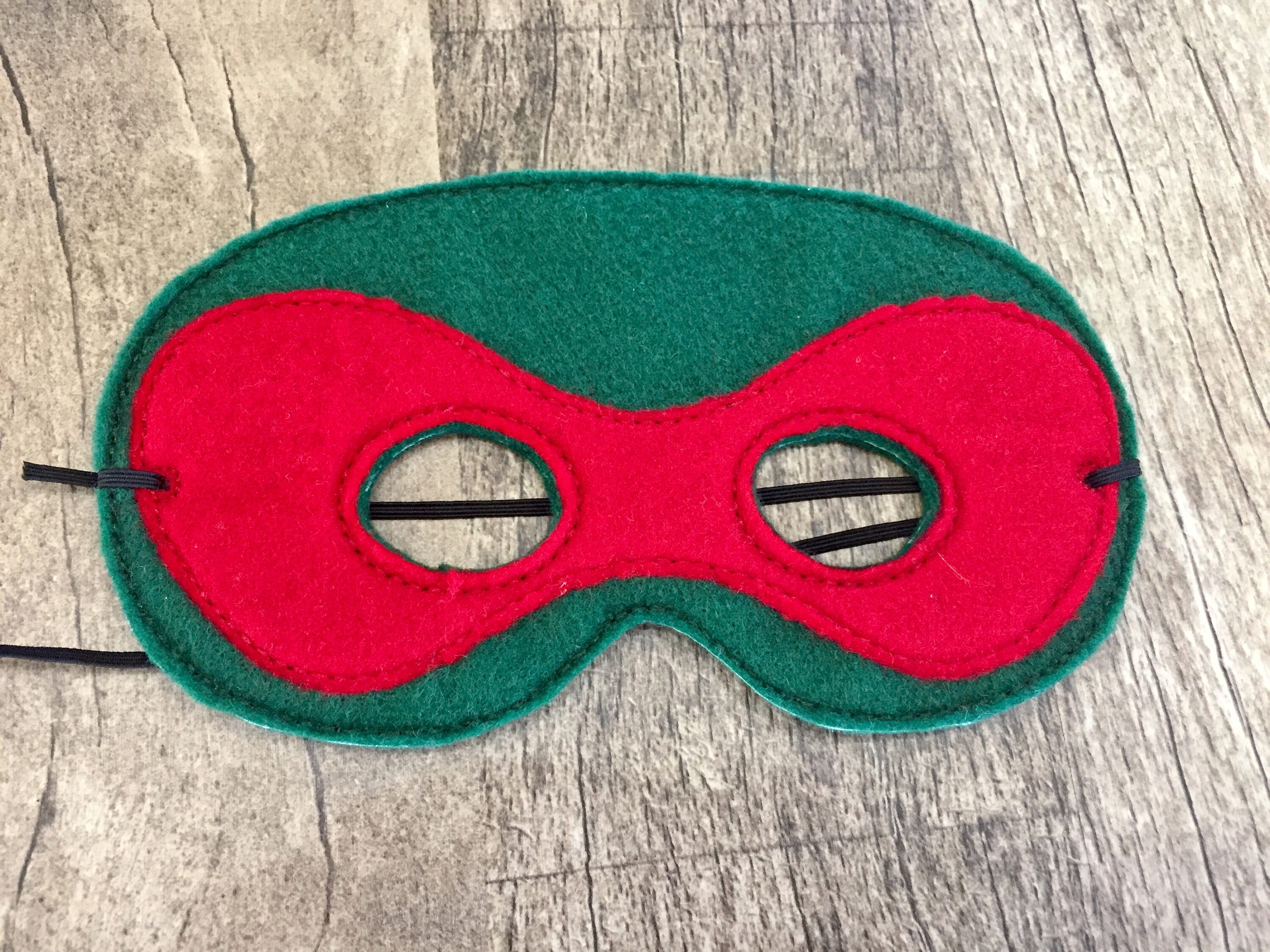 Red Turtle Kids Felt Mask for Dress up or Costume, Imaginative Play ...