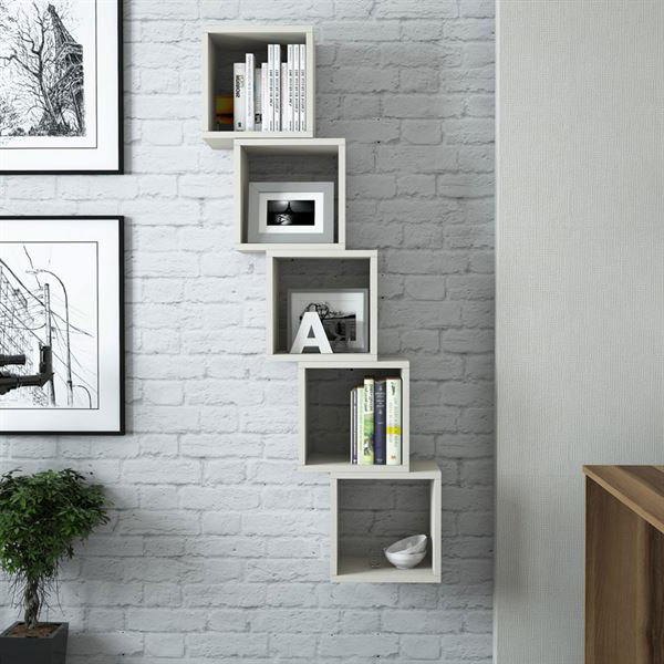 Square Shelvescube Shelfwall Bookcasemodern Bookshelfwall - Etsy Canada