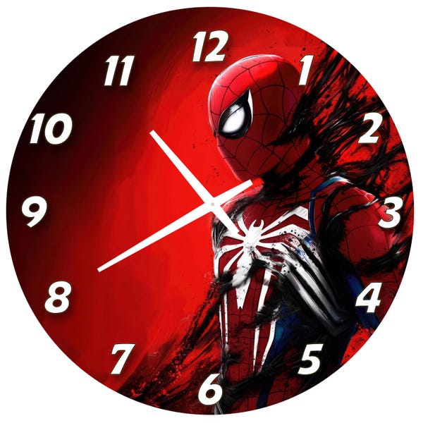 Spiderman Clocks - Etsy