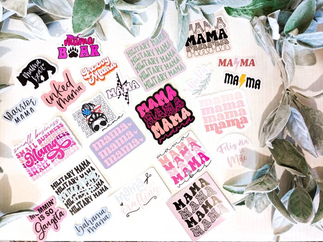 MAMA Stickers - Etsy