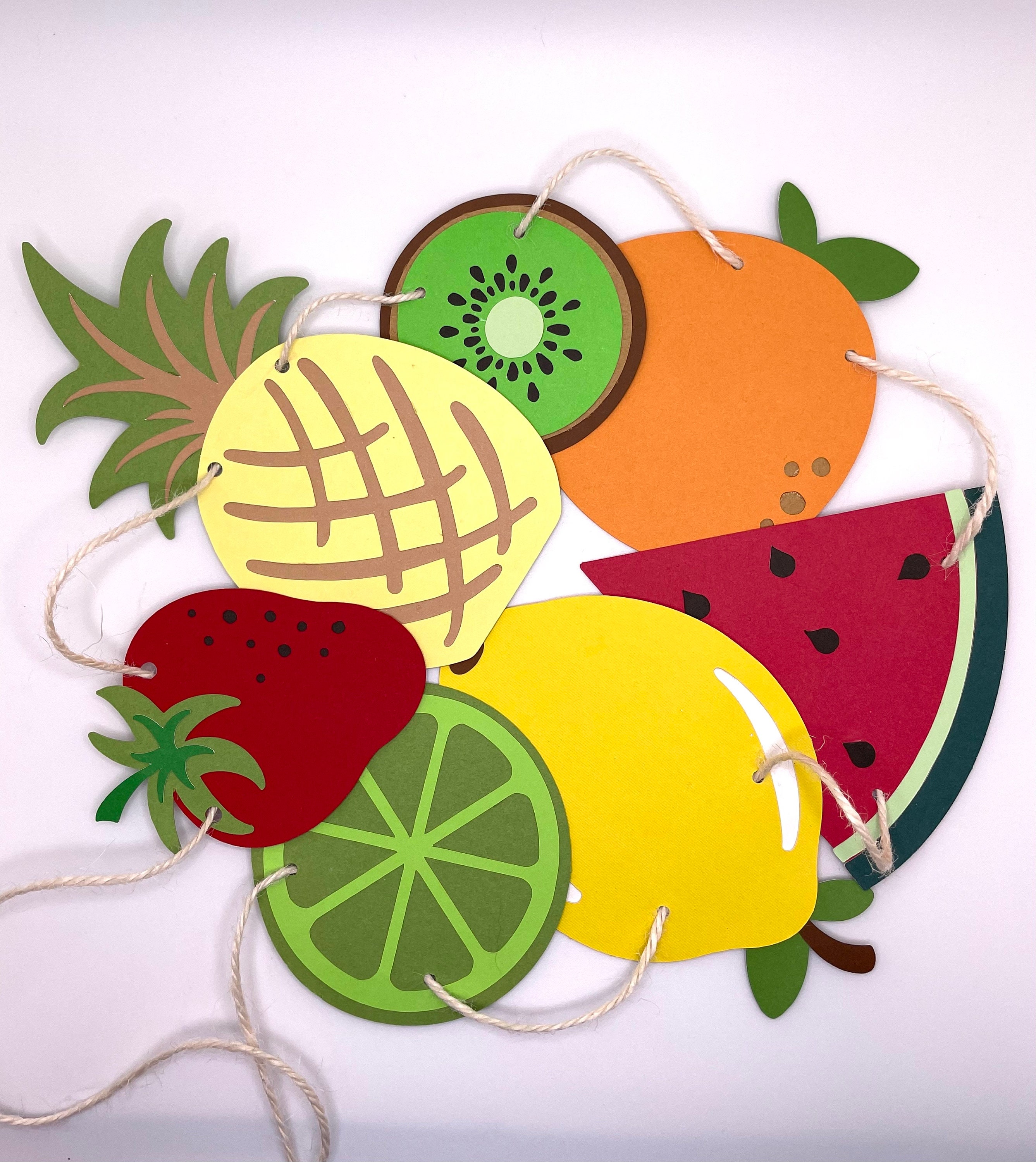 Custom Tutti Fruity Garland - Etsy