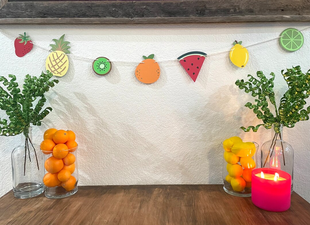 Custom Tutti Fruity Garland - Etsy