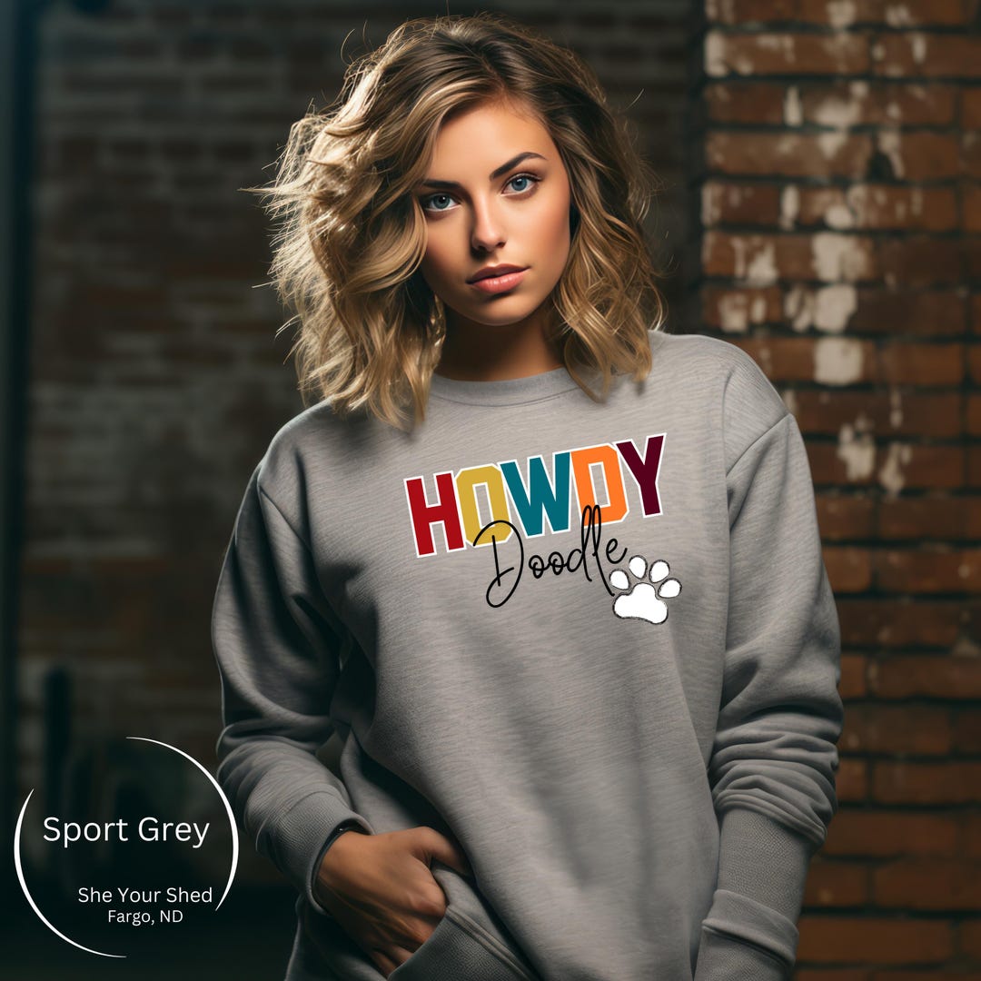 Howdy Doodle Sweatshirt: Goldendoodle Mom, Pet Lover Gift - Etsy