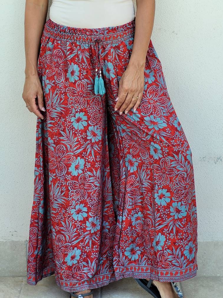 Loose Boho Woman Pants - Etsy Israel