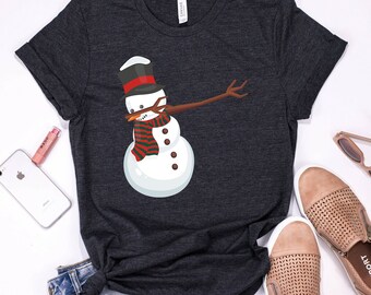 Snowman shirt | Etsy