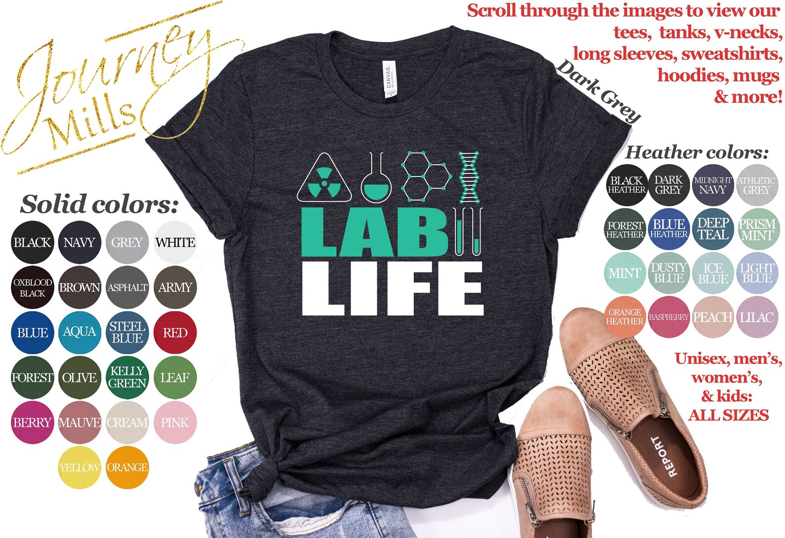 Lab Life Shirt Tank Top V-neck Longsleeve Sweatshirt - Etsy