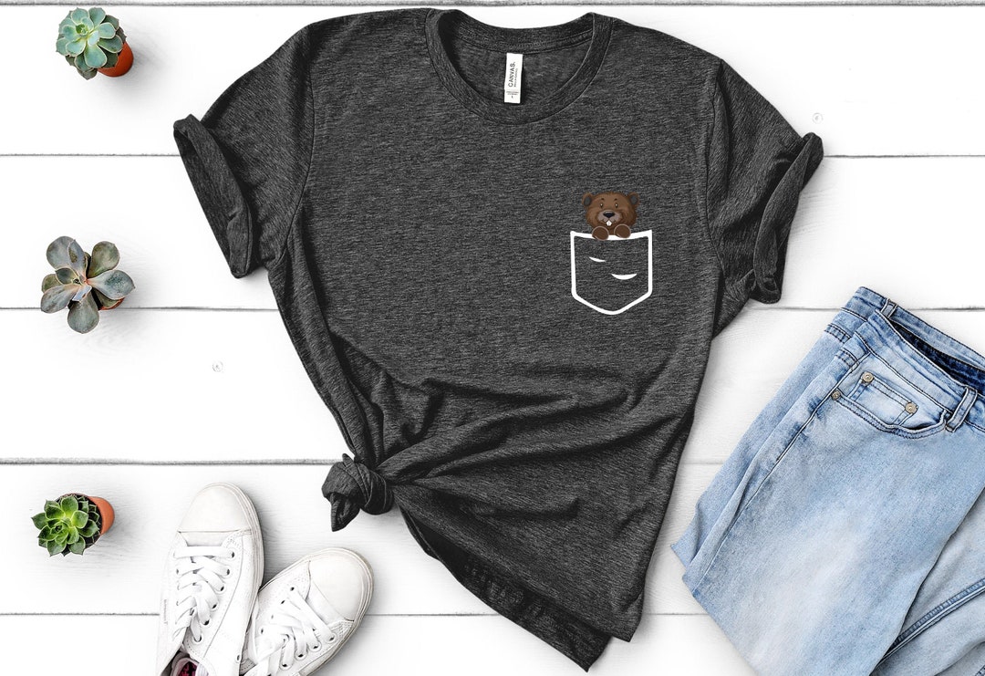 Beaver in Your Pocket Shirt | Tank Top | V-neck | Long Sleeve ...