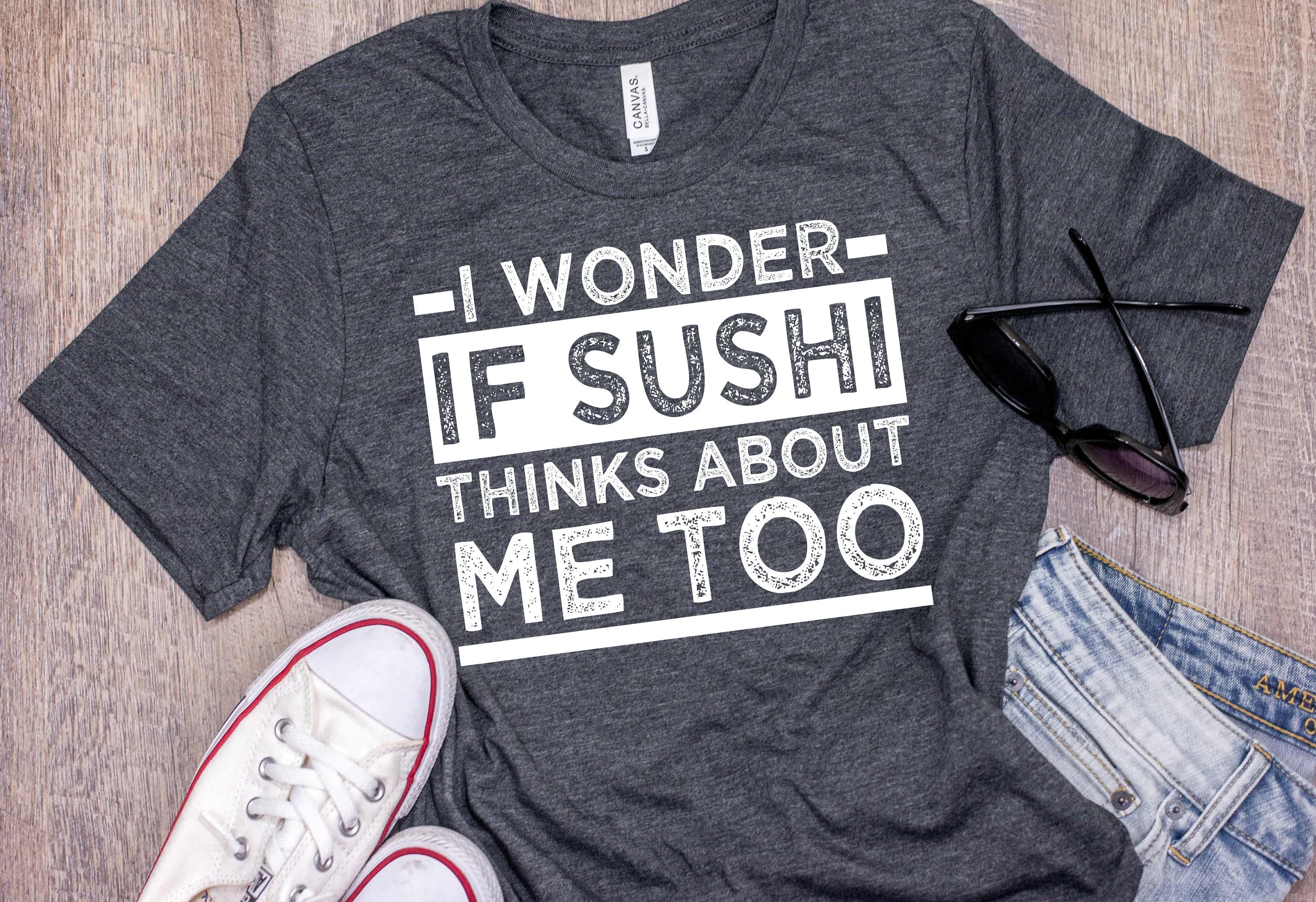 Funny Sushi Shirt Tank Top V-neck Long Sleeve - Etsy