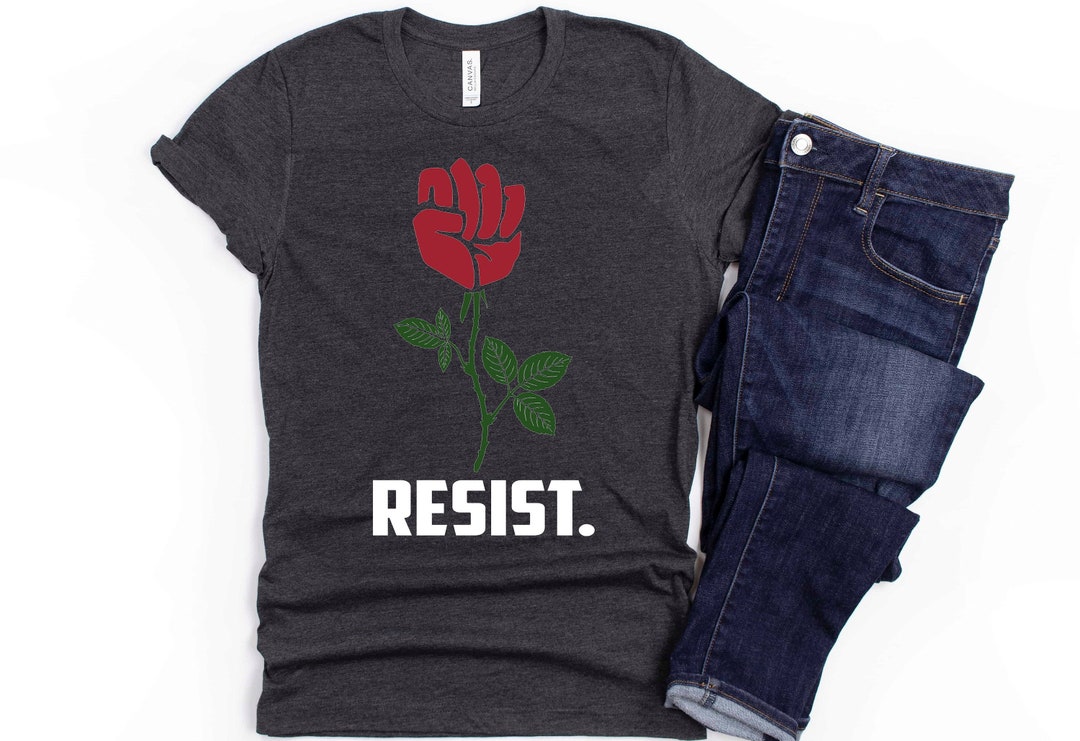 Resist Fist Shirt, Feminist, Equal Rights, Social Justice, Girl Power ...